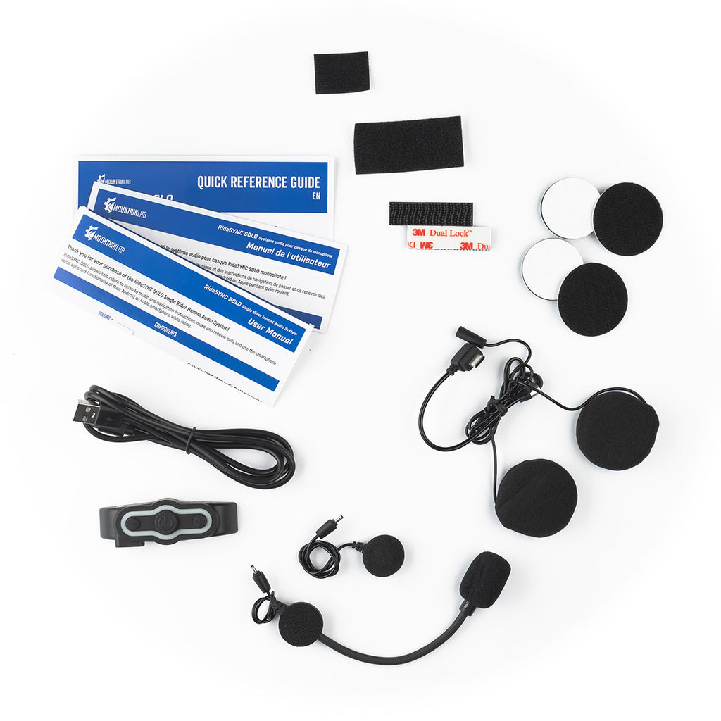 RideSYNC SOLO Bluetooth Helmet Speaker System – Mountain Lab CANADA