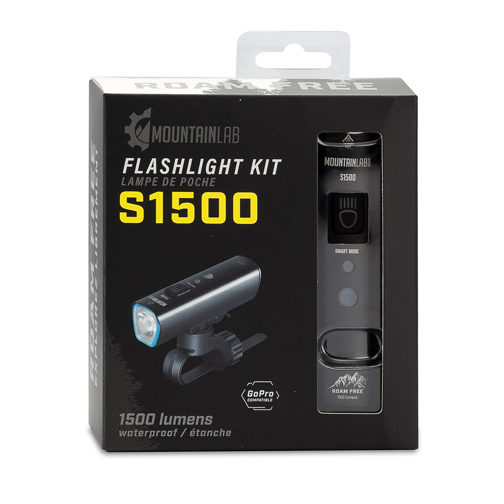 Mountain Lab S1500 Lumen Flashlight Kit – Mountain Lab CANADA